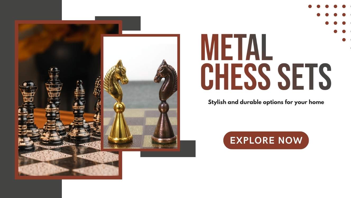 Stylish and Durable: 5 Best Metal Chess Sets for Your Home