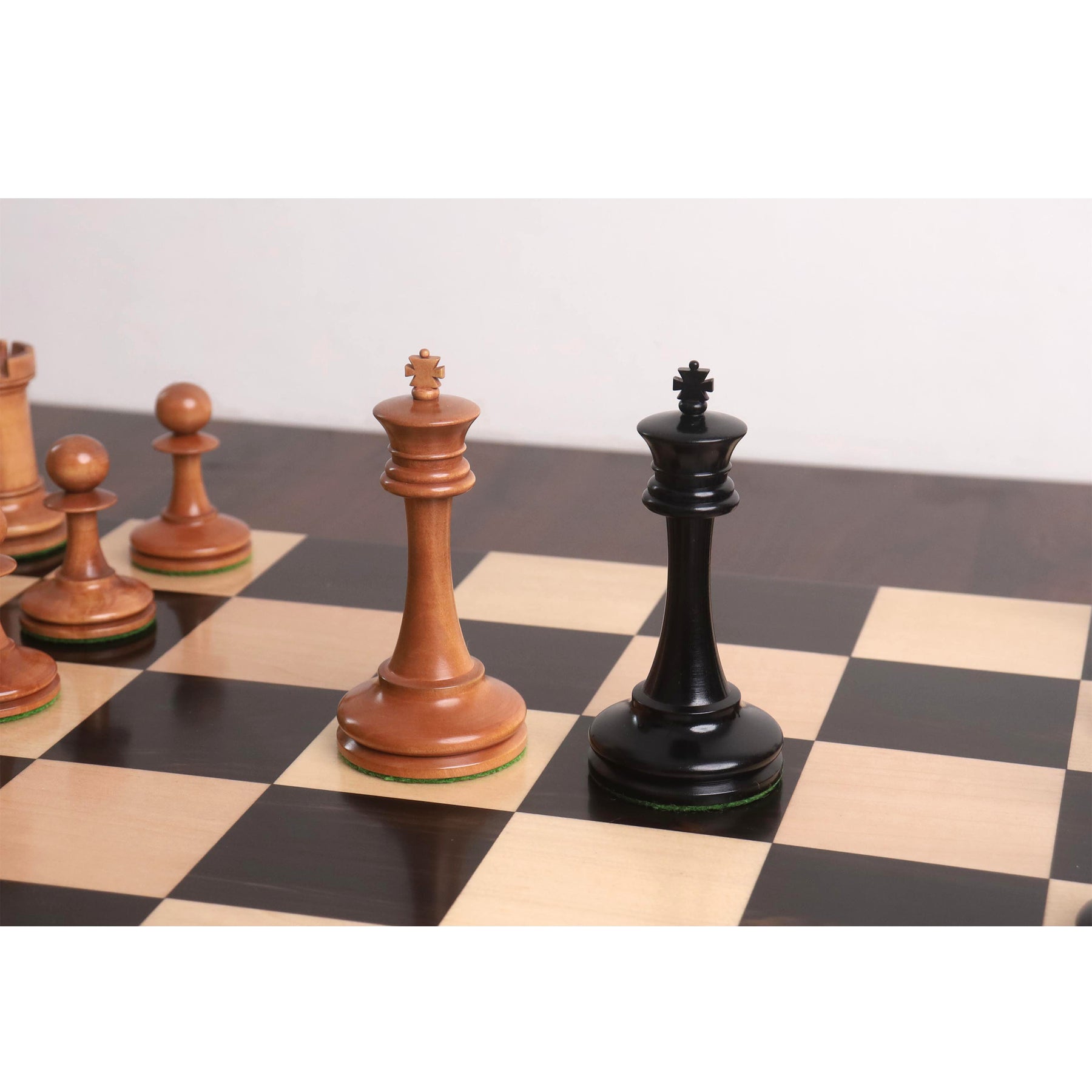 19th century B & Co Reproduced Luxury Chess Set- Chess Pieces Only- Eb