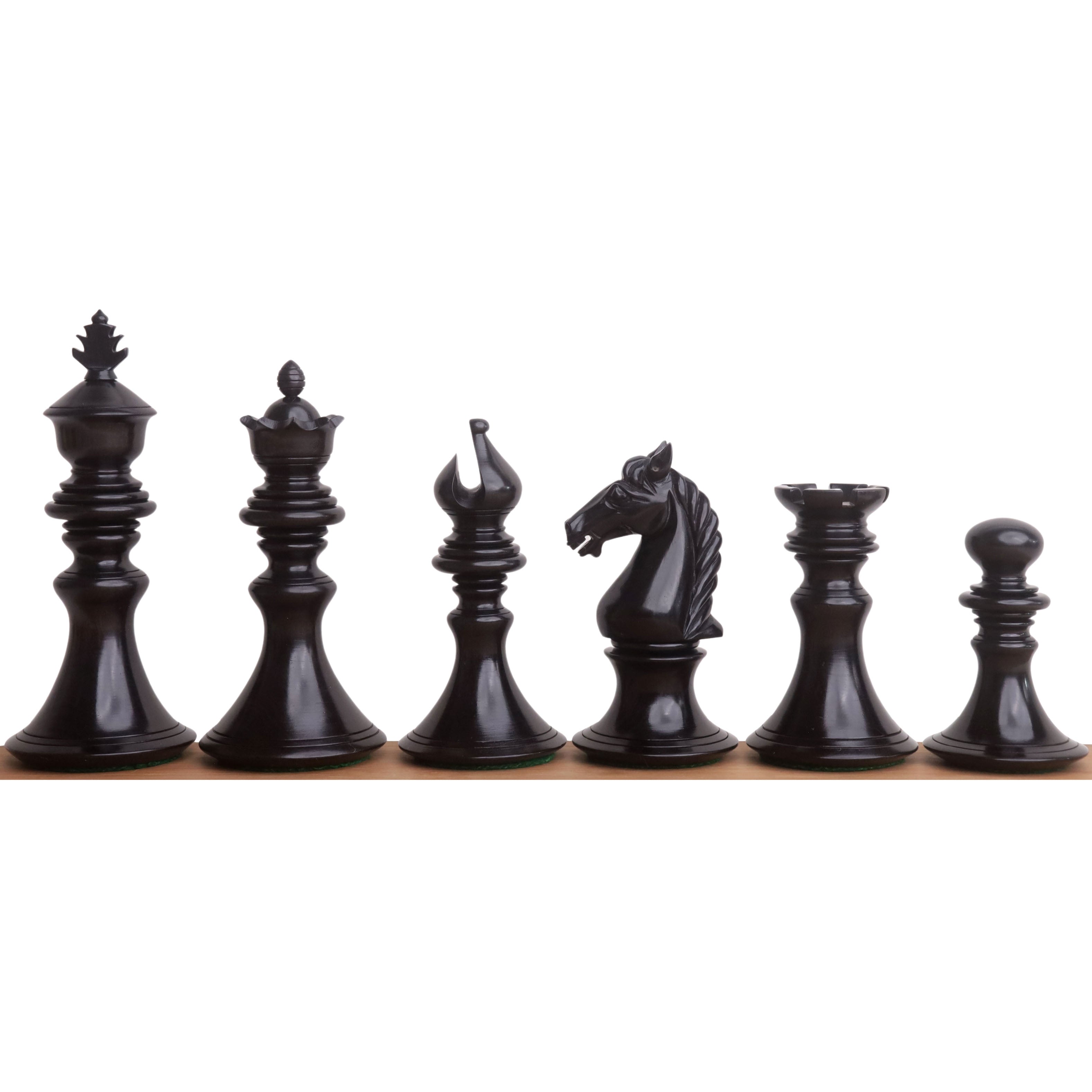 4.3" Aristocrat Series Luxury Staunton Chess Set- Chess Pieces Only