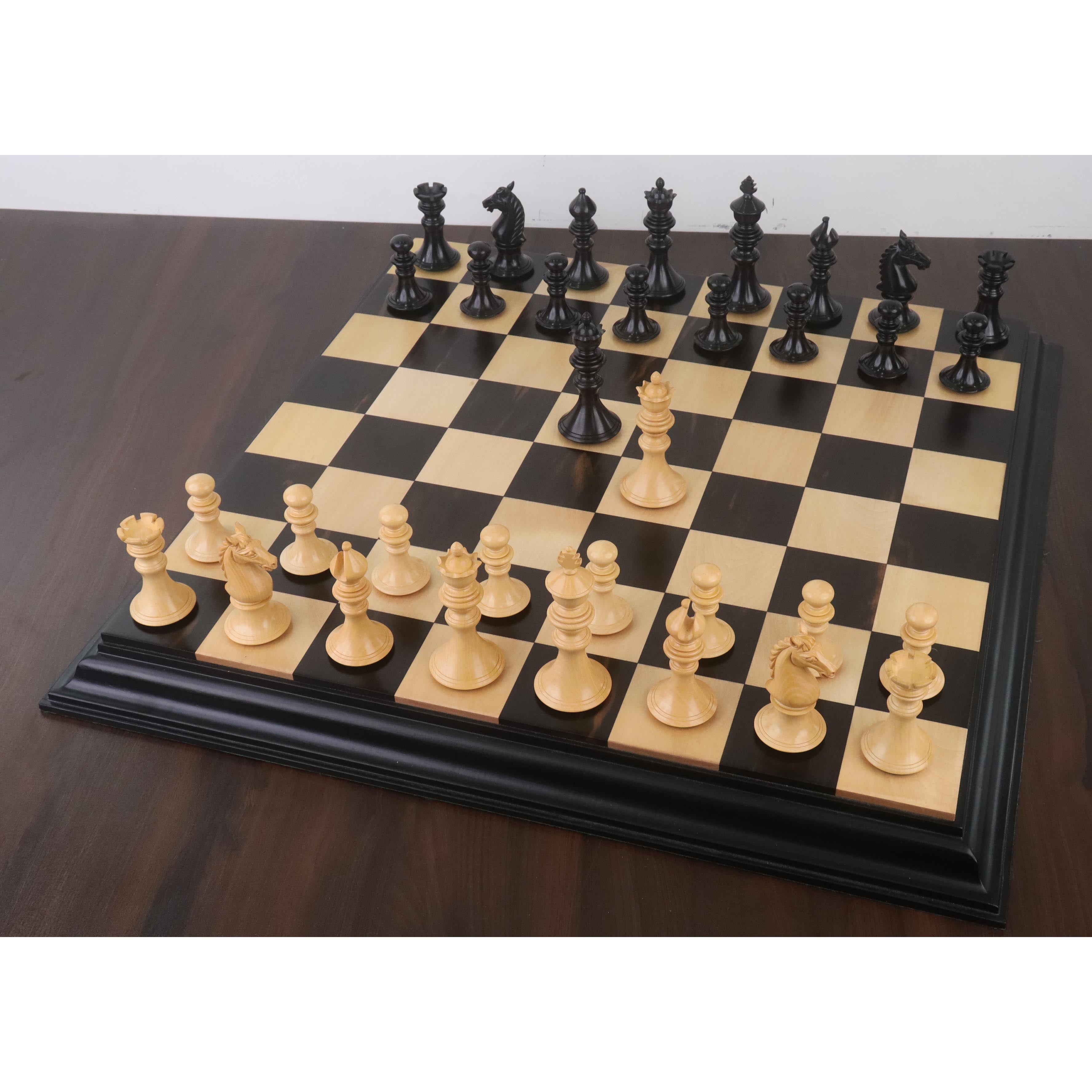 4.3" Aristocrat Series Luxury Staunton Chess Set- Chess Pieces Only
