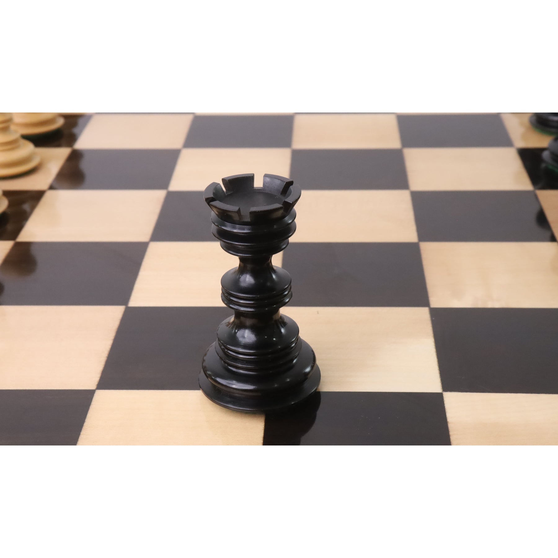 4.5" Gallant Knight Luxury Staunton Chess Set- Chess Pieces Only - Tri