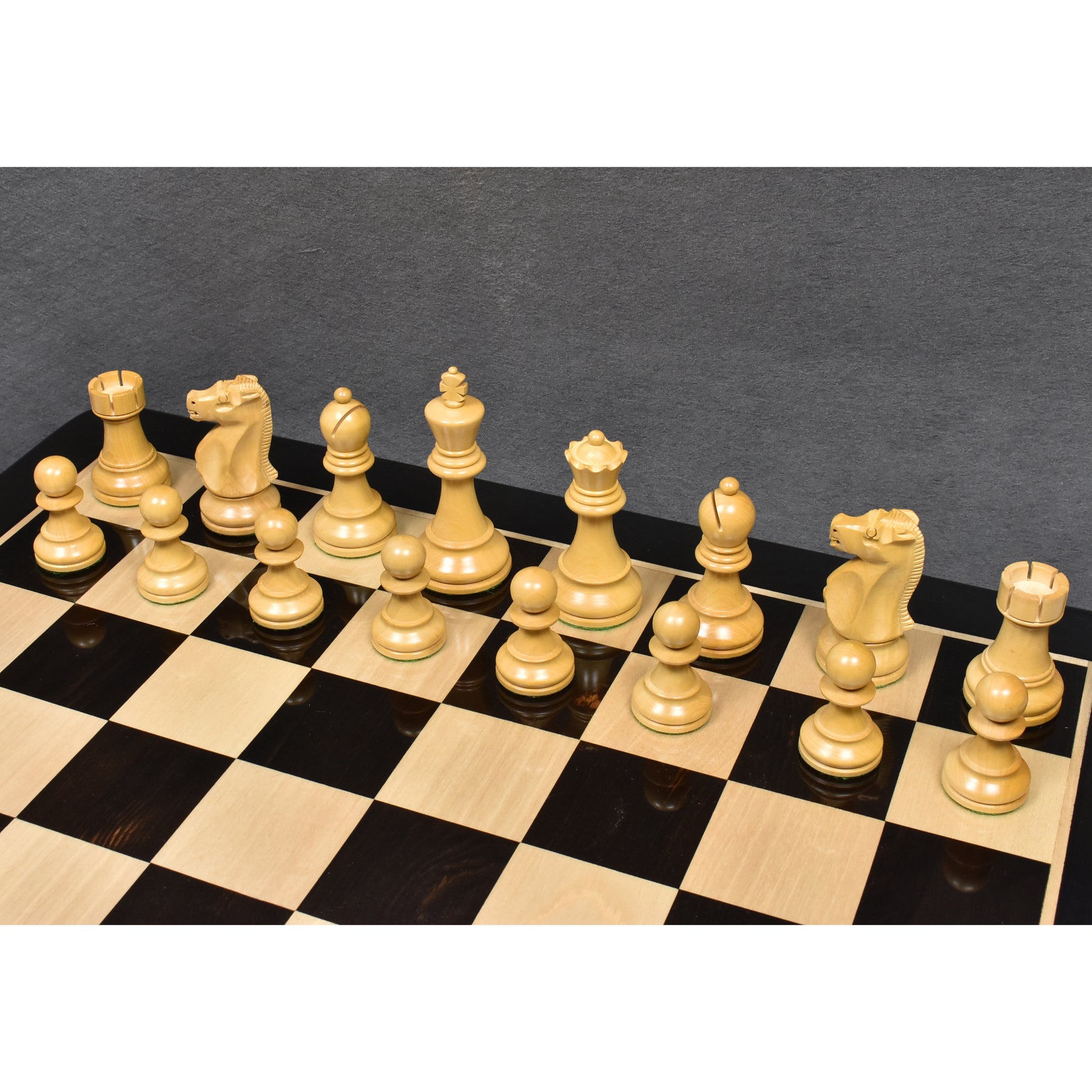 1972 Championship Chess Pieces Set -Double Weighted Boxwood