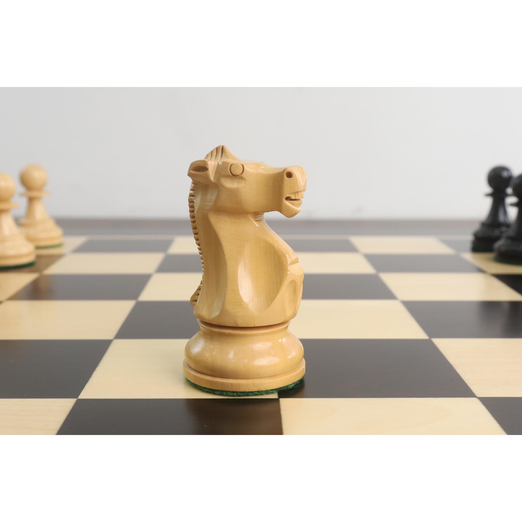 1972 Fischer Spassky Double Weighted Ebony Wood Chess Set