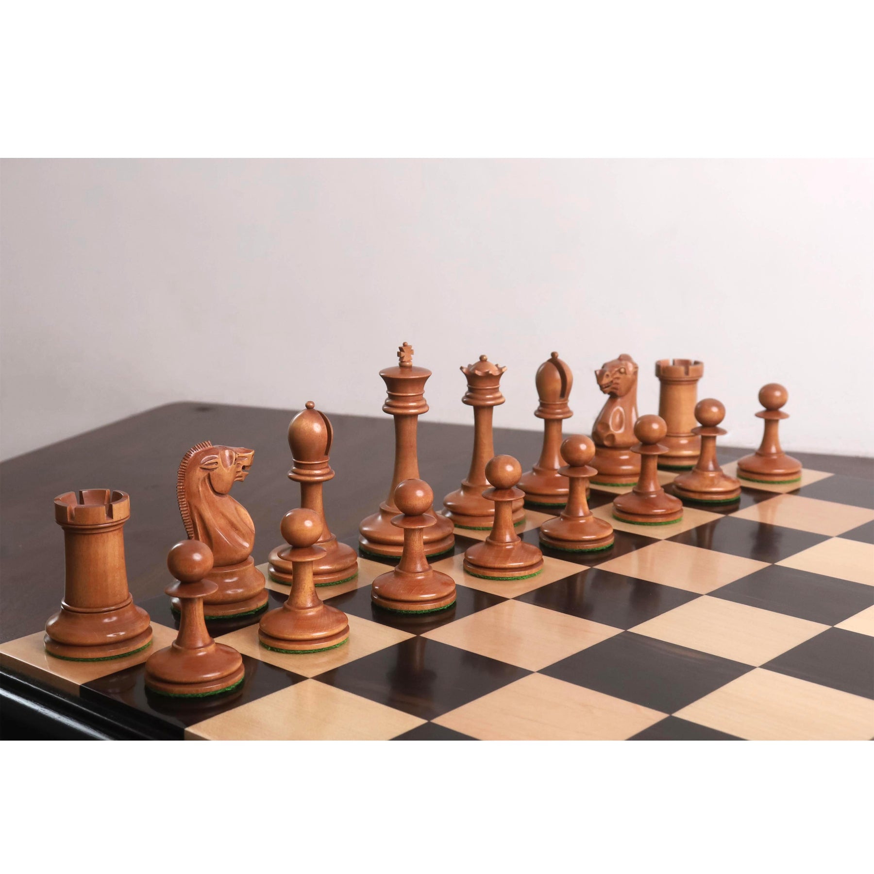 19th century B & Co Reproduced Luxury Chess Set- Chess Pieces Only- Eb
