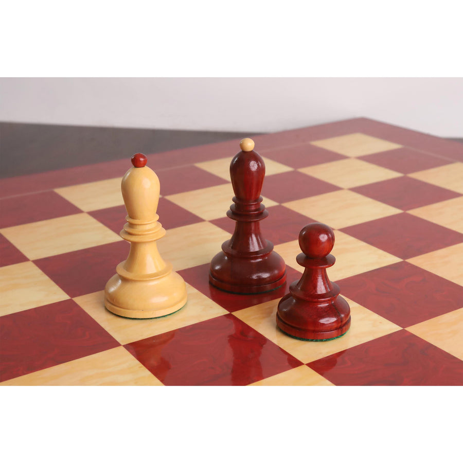 1950s' Fischer Dubrovnik Chess Set- Chess Pieces Only - Bud Rosewood