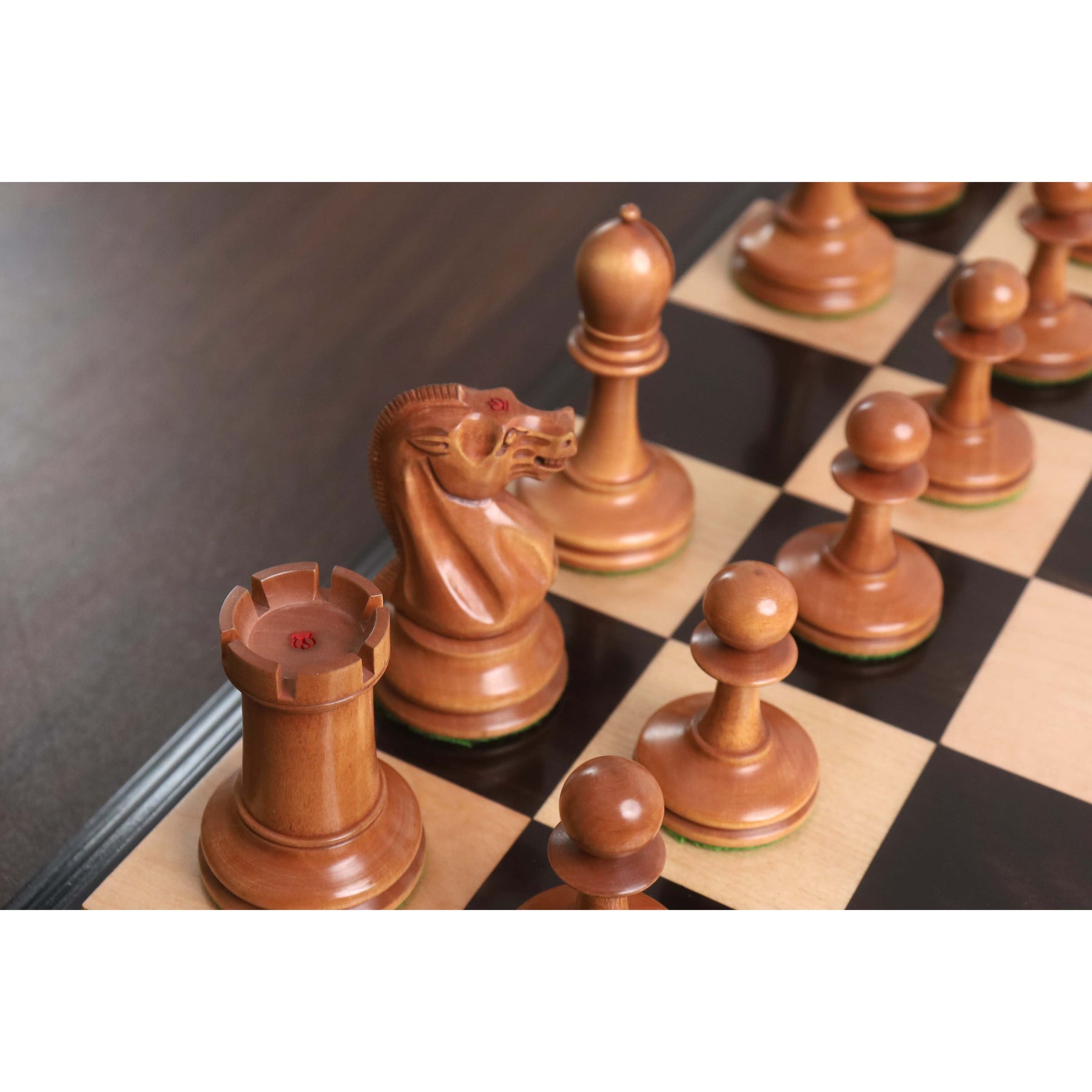 19th century B & Co Reproduced Luxury Chess Set- Chess Pieces Only- Eb