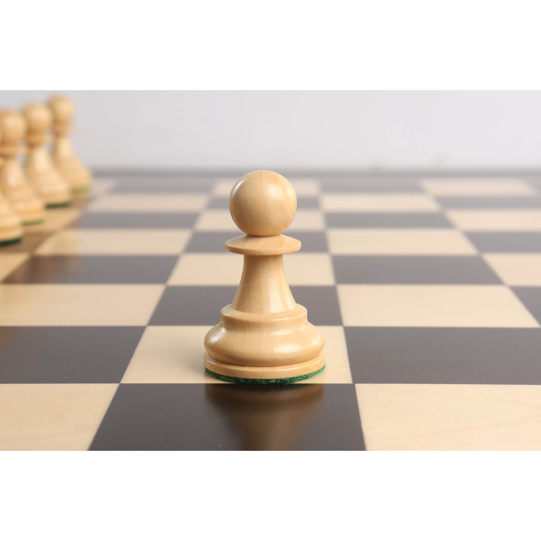 1972 Fischer Spassky Double Weighted Ebony Wood Chess Set