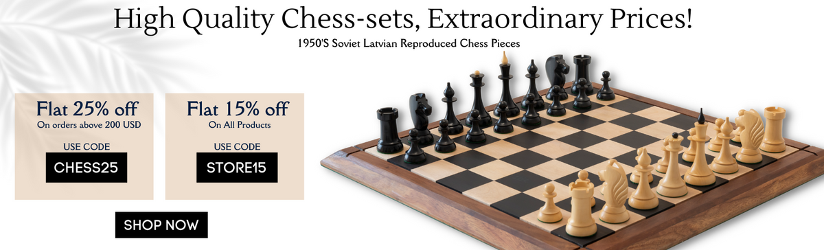 Buy Handcrafted Chess Pieces Sets & Boards at Royal Chess Mall