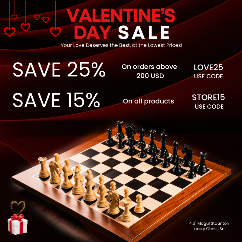 Buy Handcrafted Chess Pieces Sets & Boards at Royal Chess Mall