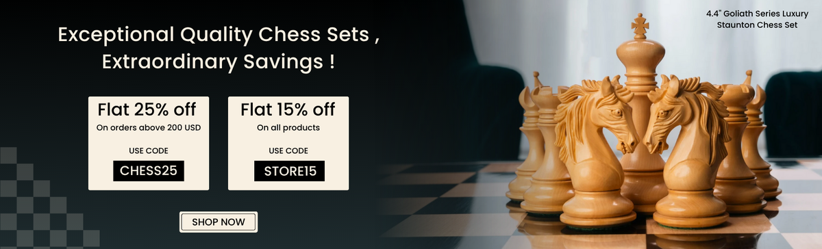 Buy Handcrafted Chess Pieces Sets & Boards at Royal Chess Mall