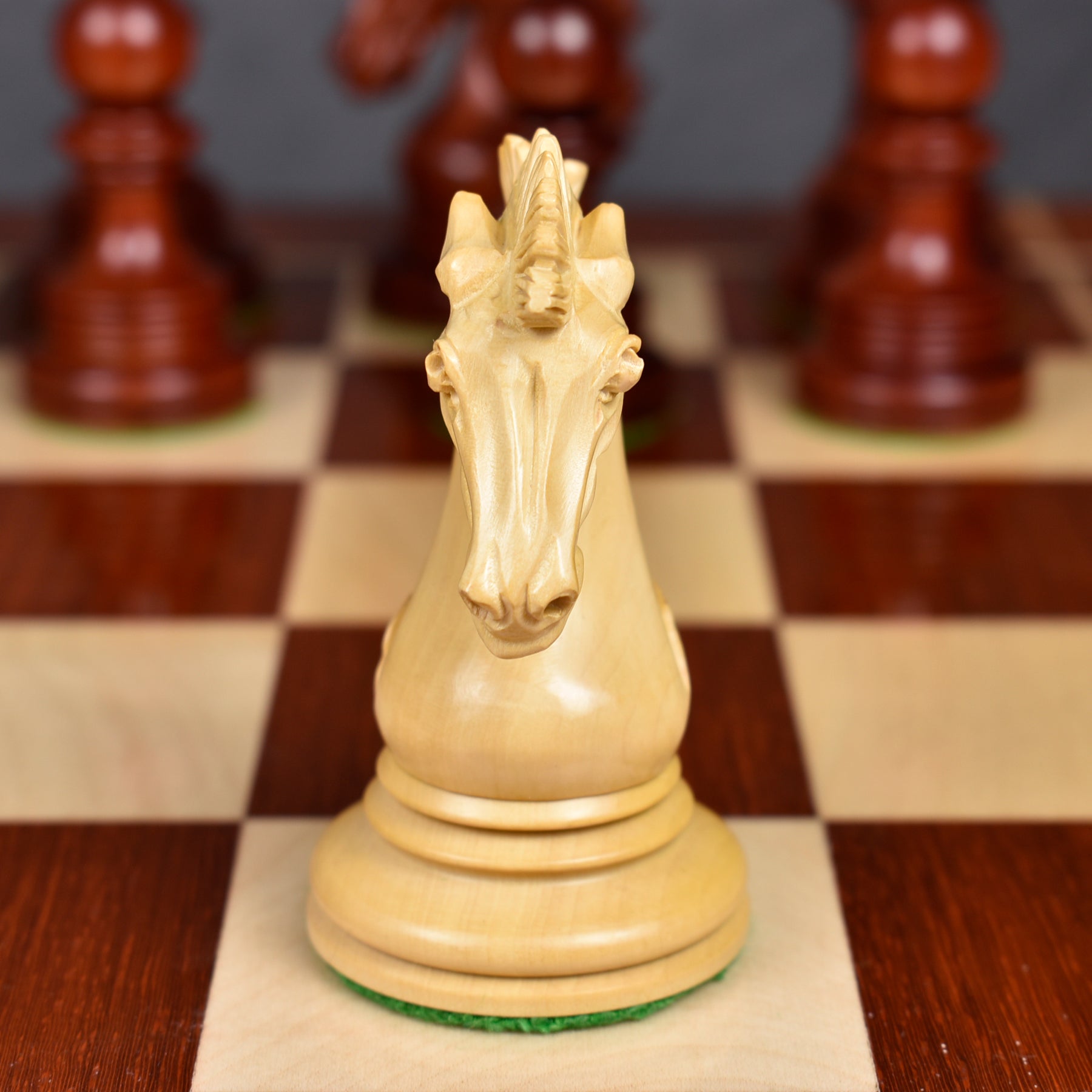 Alexandria Luxury Staunton Chess Pieces Only Set - Triple Weighted