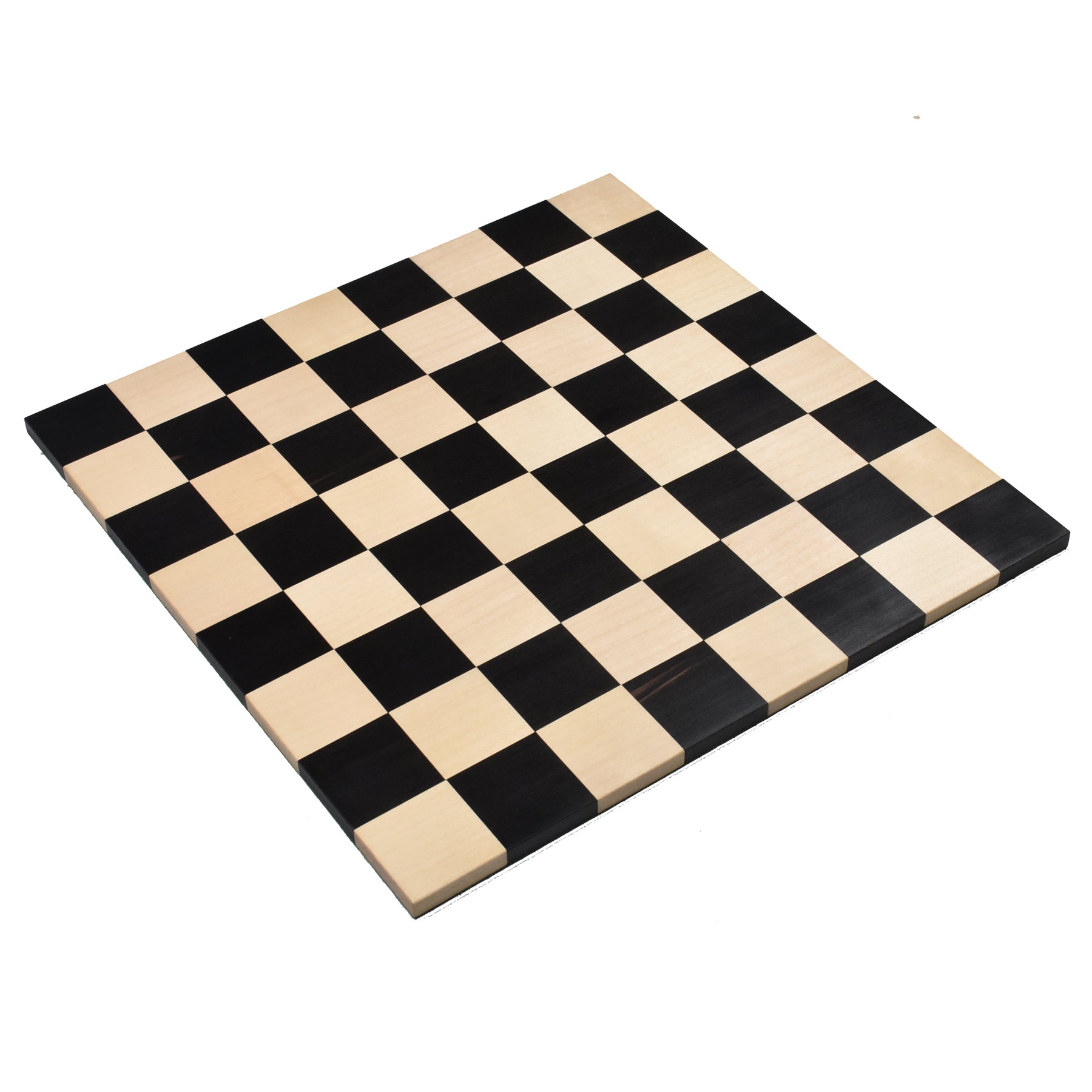 Solid Wood Roll Up Travel Chess Board in Ebony & Maple Wood