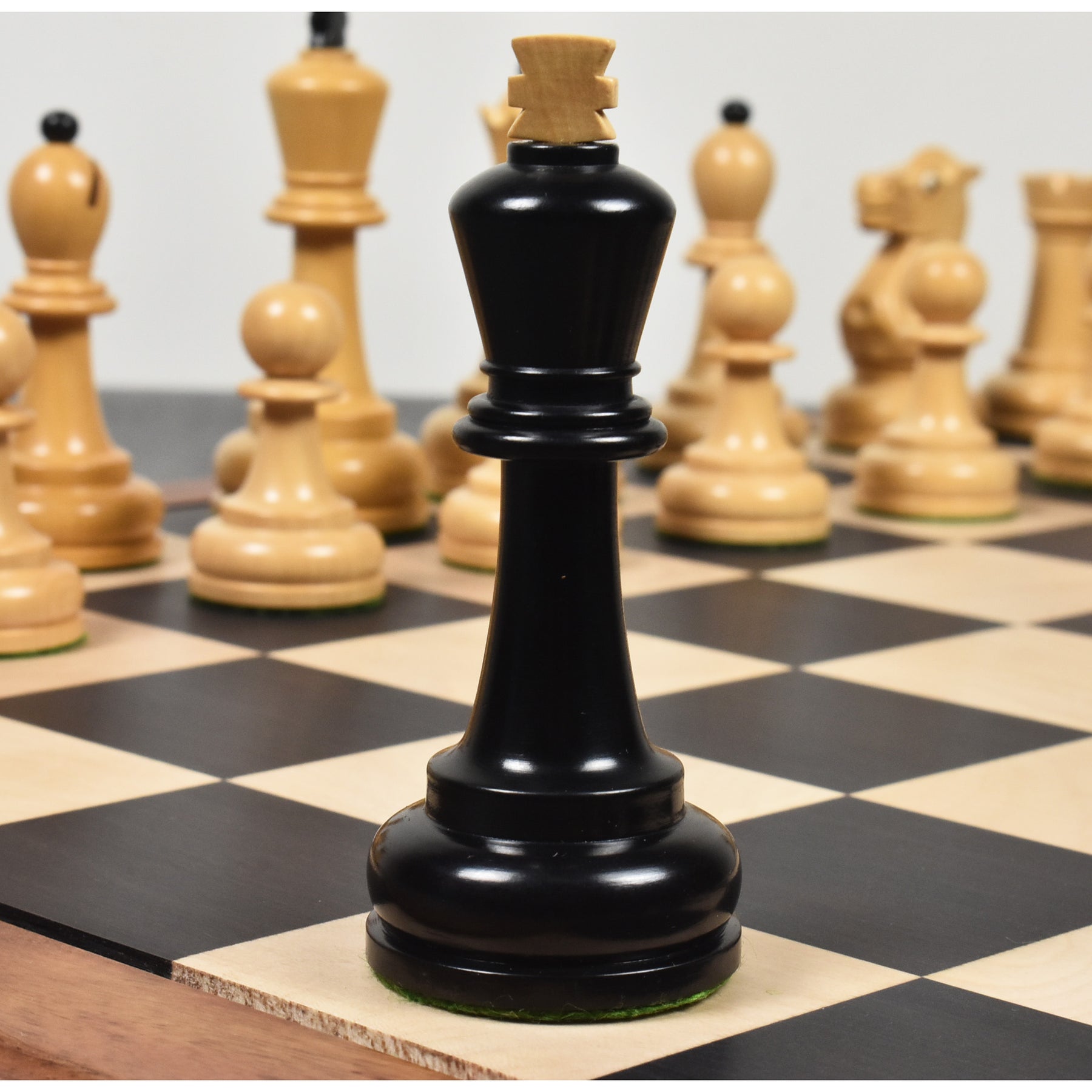 3.7" Soviet Grandmaster Supreme Boxwood Chess Set